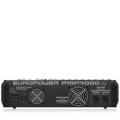 Behringer Europower PMP4000 Powered Mixer - 16 Channels 1600 Watts with ...
