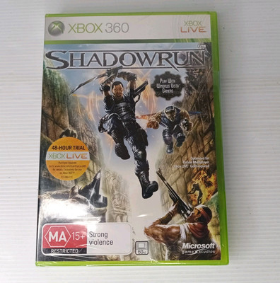 Shadowrun Xbox 360 Brand New Factory Sealed PAL Free Postage | eBay ...