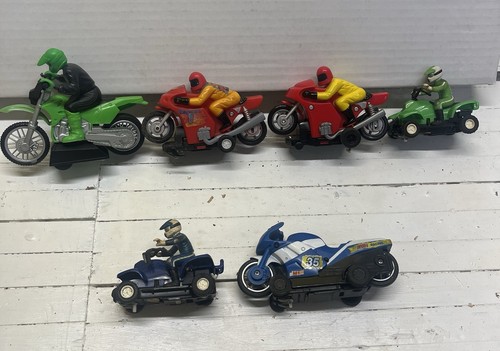 Vintage ATV Motorcycle Slot Car, Tested, 2 In Front Don’t Work, #S9 | eBay