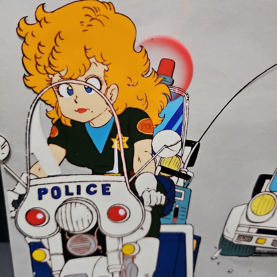 Dr. Slump Arale-chan Policeman Cell with Video - Vintage 1980s Anime ...