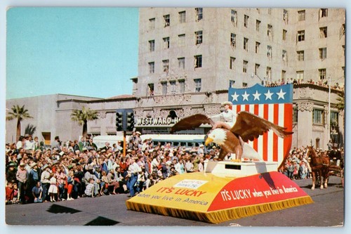 c1950's Patriotic Eagle Flag Float Parade Phoenix Arizona AZ Vintage ...
