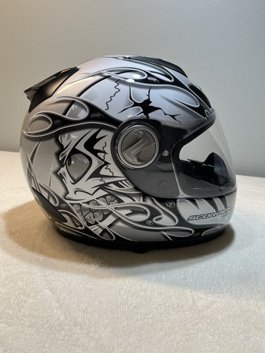 Scorpion EXO 700 “Crack Head” Helmet Size Small DOT Snell Approved ...