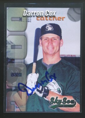 2000 Colorado Sky Sox DARRON COX Signed Card autograph auto EXPOS | eBay