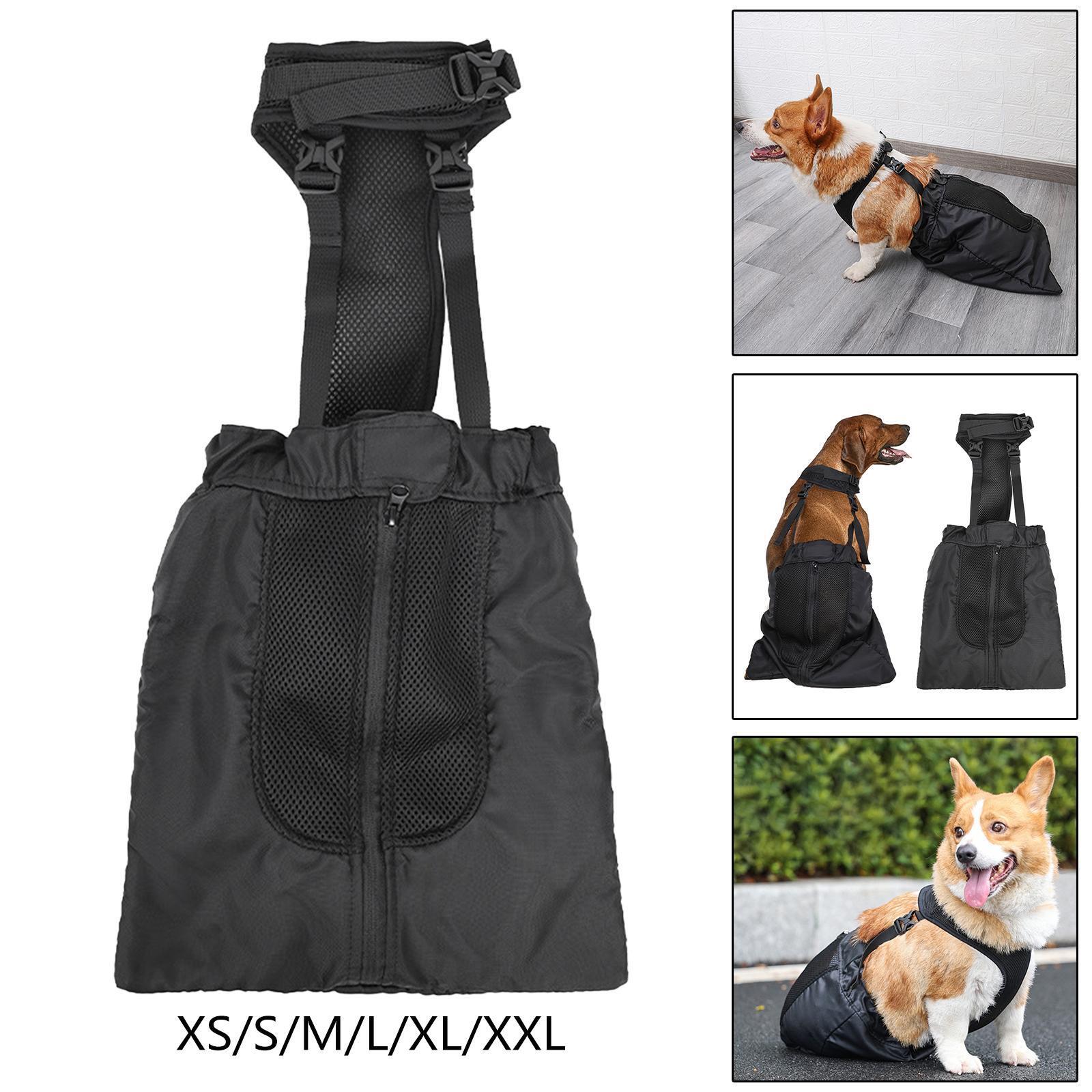 Dog Drag Bag for Paralyzed Rear Legs Portable Protection Protect Pet ...