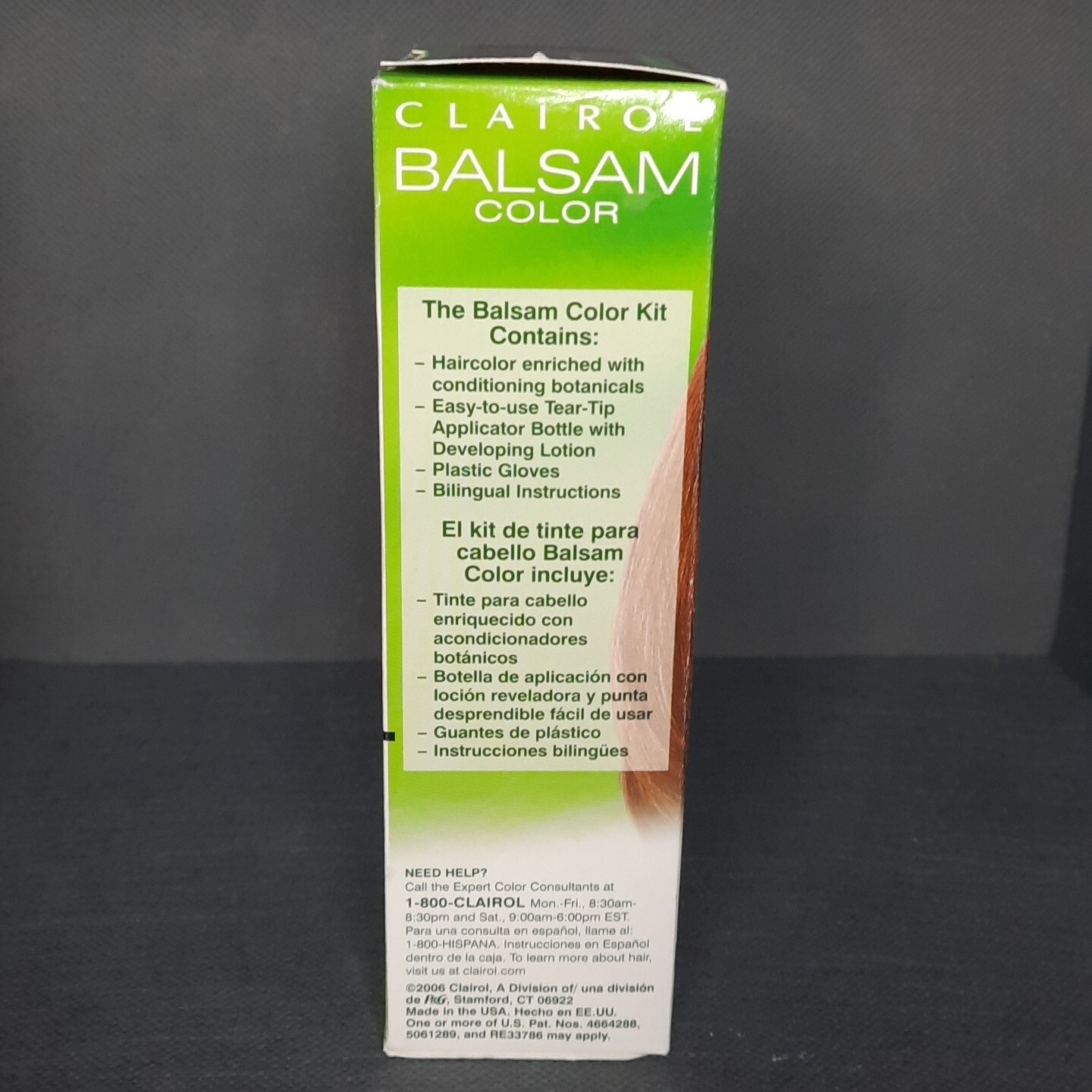 Clairol Balsam Hair Color #613, Dark Auburn New | eBay