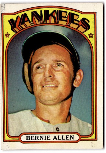 1972 Topps (EX) #644 Bernie Allen New York Yankees | eBay