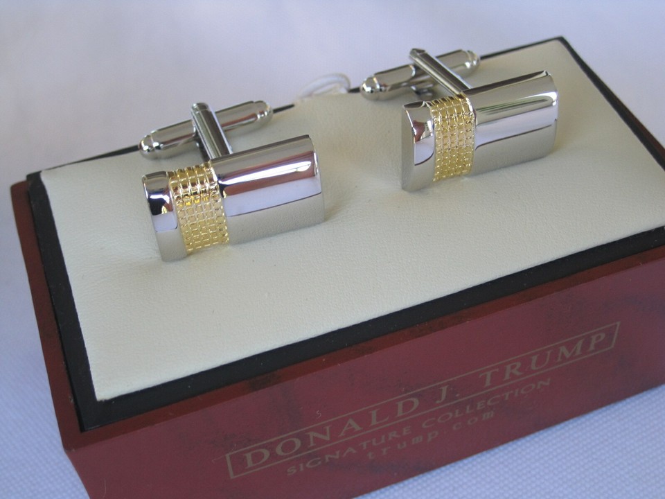 Very Rare Donald Trump Signature Collection Two-Tone Rectangular ...