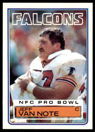 1983 TOPPS] JEFF VAN NOTE ATLANTA FALCONS #27 | eBay