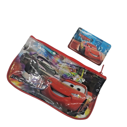 Official Cars Lightning McQueen Pixar Disney Zipper Closure Case Collar ...