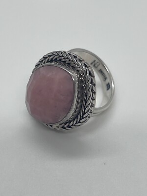 Nicky Butler Pink Chalcedony Designer Sterling Silver Ring | eBay