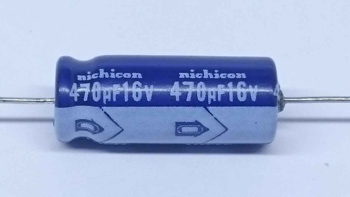 Nichicon Vx Series Axial Electrolytic Capacitor 10uf Electrolytic