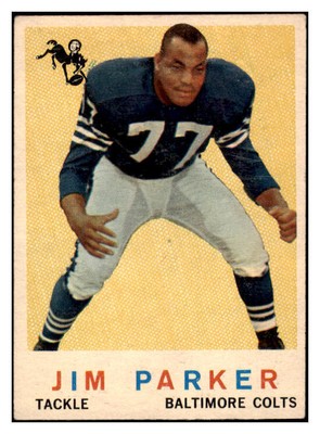 1959 TOPPS #132 JIM PARKER COLTS VG-EX 460059 (KYCARDS) | eBay