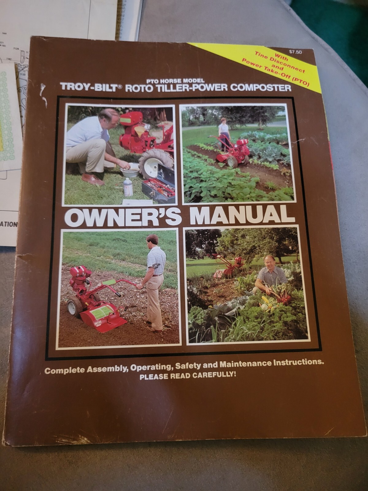 Troy-Bilt Four Speed Horse Model Roto Tiller | Grelly UK