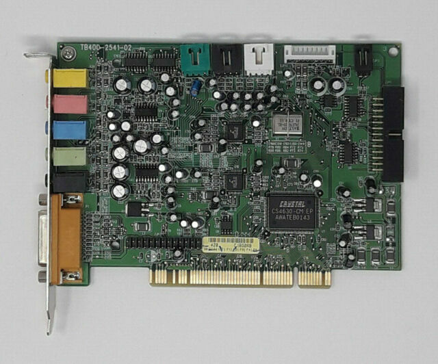 Genuine Turtle Beach Santa Cruz Sound PCI Card Model 038FRH for sale ...
