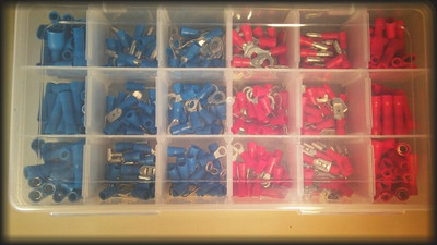 Insulated Wire Connector Terminal Kit/BOX 360 Pc | eBay
