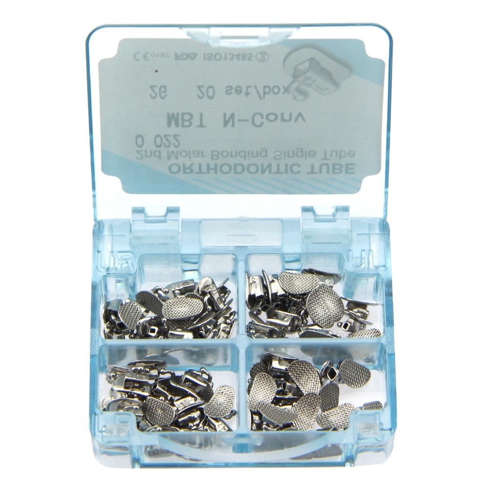 Dental Laboratory Orthodontic Mini Edgewise Brackets Tubes 4pc/Pack ...