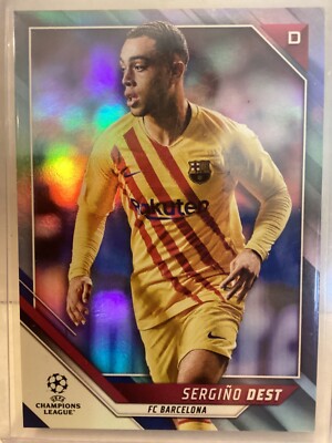 2021-22 Topps UCL Collection Silver Foil /75 Sergino Dest #111 | eBay