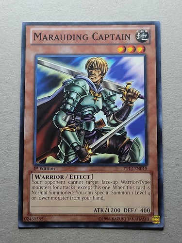 Marauding Captain - YS13-EN019 - 1st Edition - YuGiOh-LP | eBay