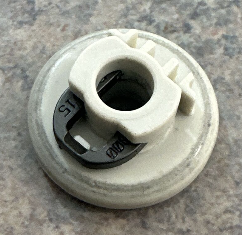 Miele dishwasher - Top Rack Basket Rail Side Roller & Locking Clip (RS ...