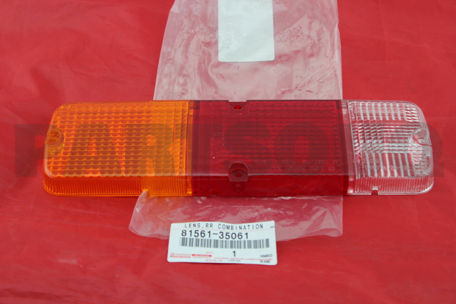 8156135061 Genuine Toyota LENS, REAR COMBINATION LAMP, LH 81561-35061 ...