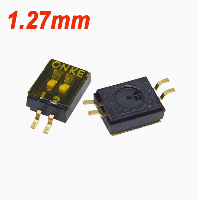 Dip Switch Pitch 1.27mm SPST PCB 2-Pin SMD/SMT Two way encoding KE ...