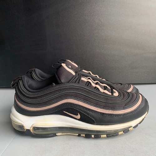 Nike Air Max 97 Essential Women's 8.5 Black Mauve Beige Running Shoes ...
