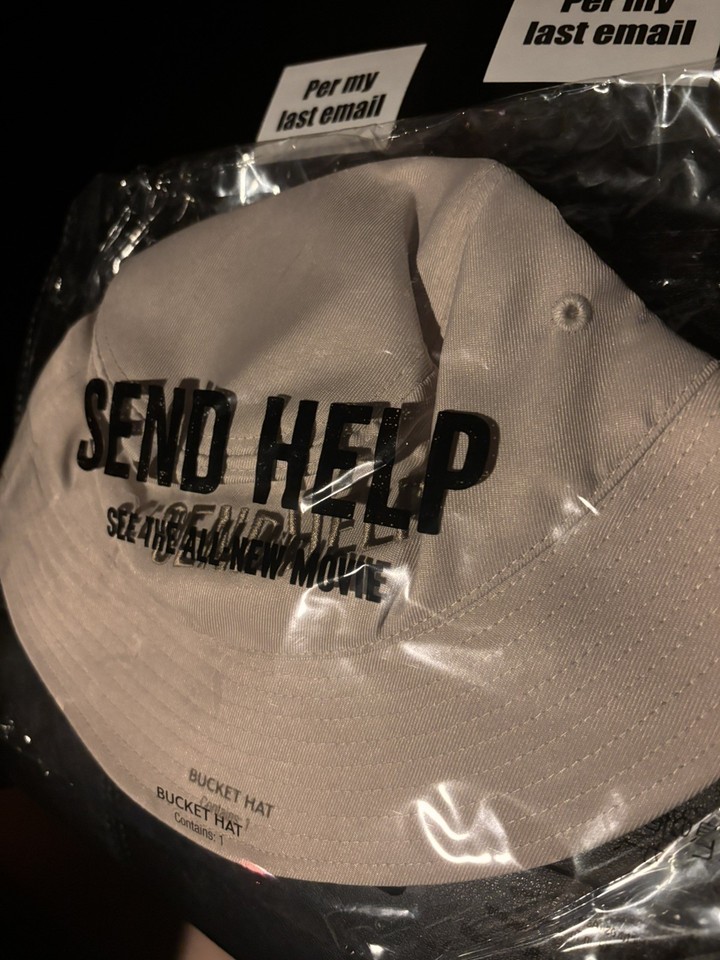 100% AUTHENTIC SEND HELP Poster 13x19 inches AMC PREMIERE MERCH MUG ...