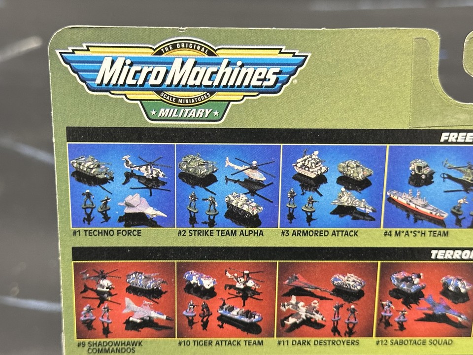 Vintage Micro Machines Military #19 World War I Set 1999 Galooob New ...