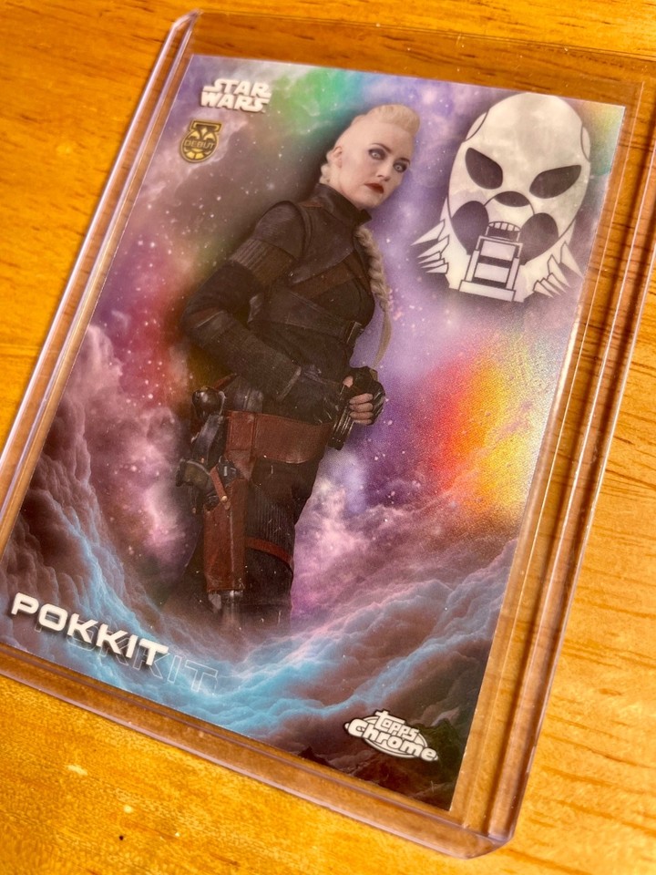 POKKIT SILVER REFRACTOR - 2025 TOPPS CHROME STAR WARS #CE-41 | eBay