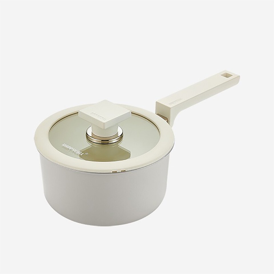 Happycall AddZ Blanc IH Pots and Frying Pans Cookware 4 Piece Set_Pearl ...