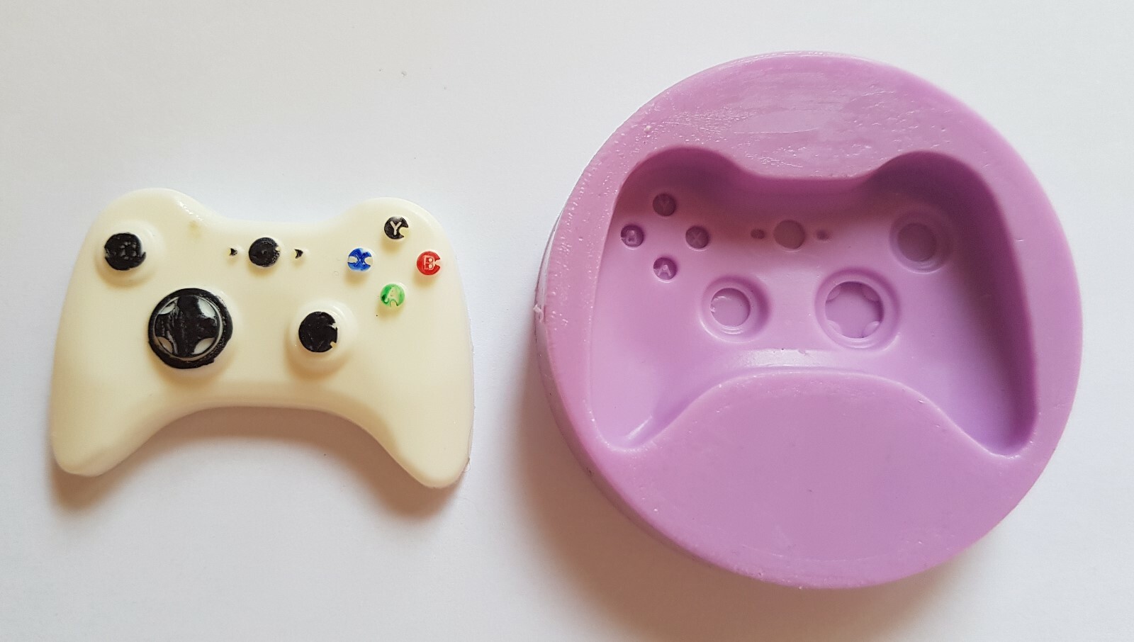 4cm XBOX CONTROLLER GAME CONTROLLER SILICONE MOULD FOR CAKE TOPPERS ...