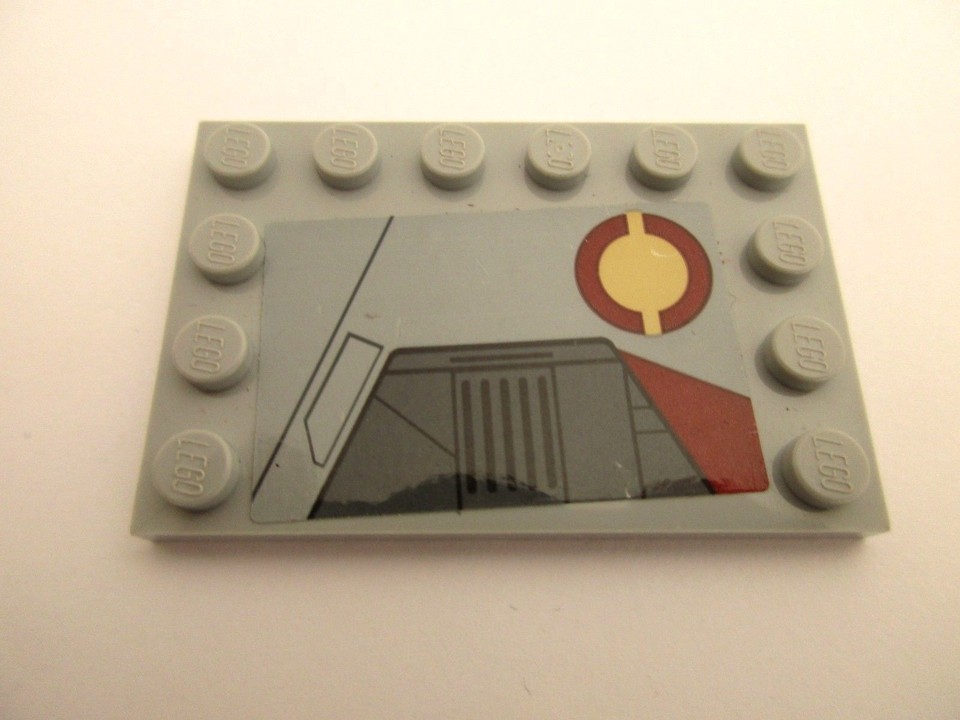 LEGO Star Wars Tile Modified + Sticker 6180 Set 75135 Obi-Wan's Jedi ...