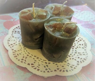 Steady Work Votive Candles - Set of 3 | eBay