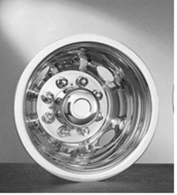 16" Ford 8 lug F350 E350 E450 Motorhome Hubcaps RV Simulator Snap On ...