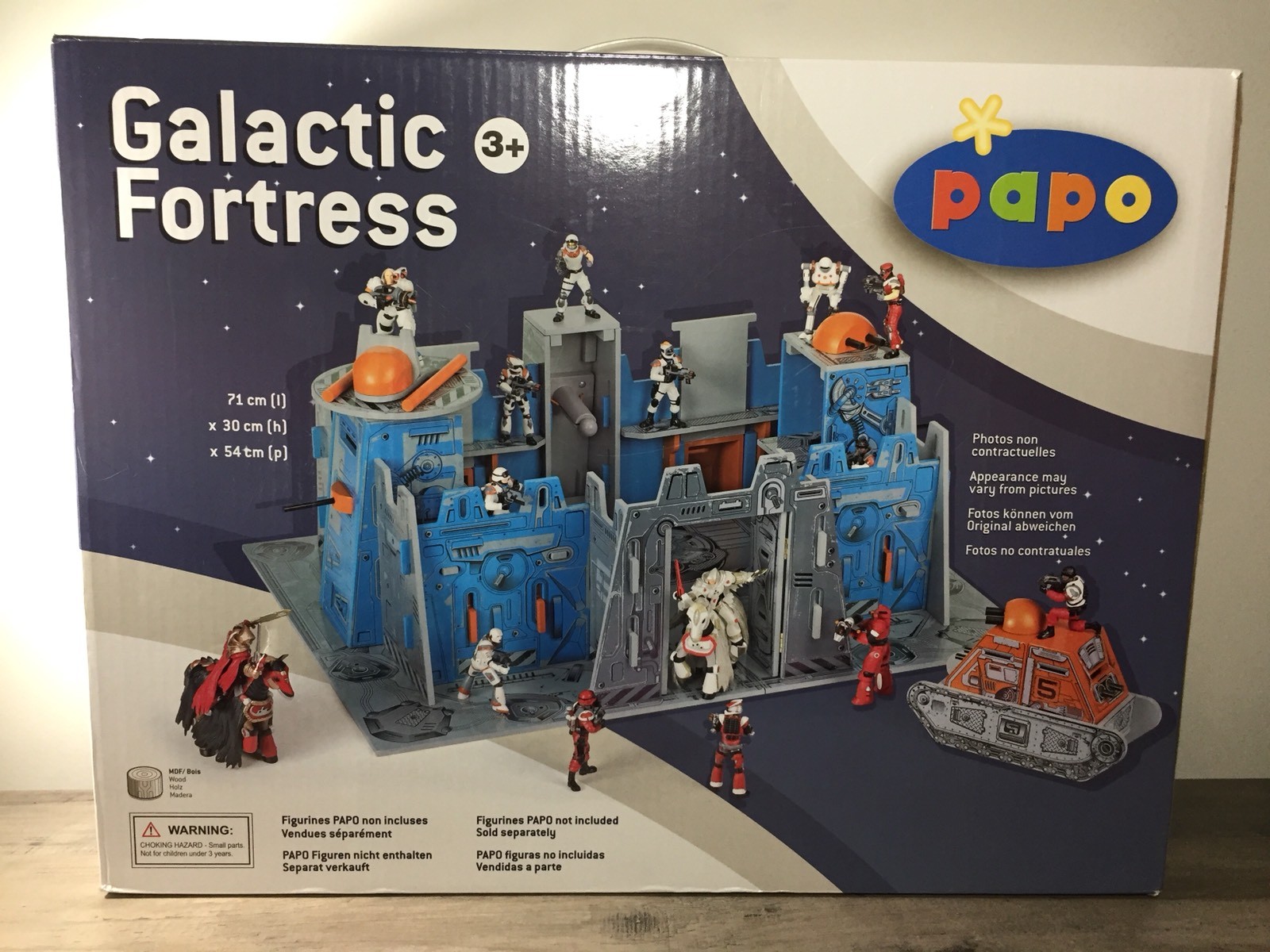 Papo Galactic Fortress Wooden Space Toy 60400 Retired for sale online ...