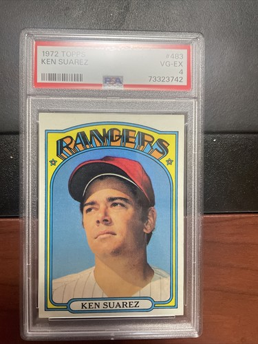 1972 Topps - Ken Suarez #483 for sale online | eBay