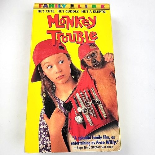 Monkey Trouble VHS **Buy 2 Get 3 Free** | eBay