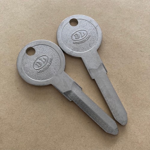 2x UNCUT BLANK DOMINION PE1 SILCA PB1 BMW AUTOMOBILE CAR KEYS NOS NEW ...