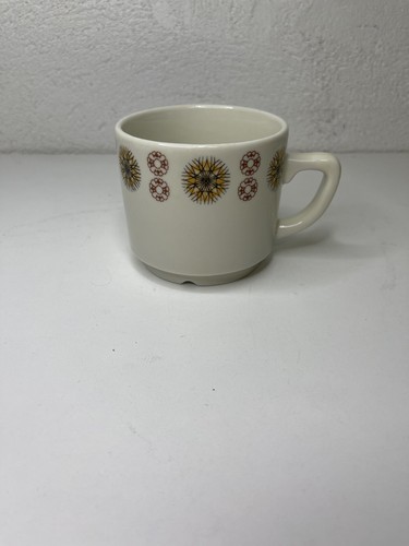 Vintage Apilco X Chomette Favor Mug- Atomic Geometric Pattern | eBay