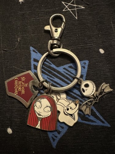 Disney Parks Keychain Fob NBC Nightmare Before Christmas HMH Charms Jack Sally | eBay