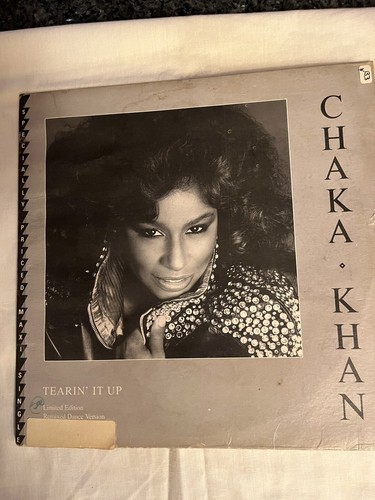 Chaka Khan "Tearin' It Up" Ultra Rare 12” Promo Version. Long Version ...