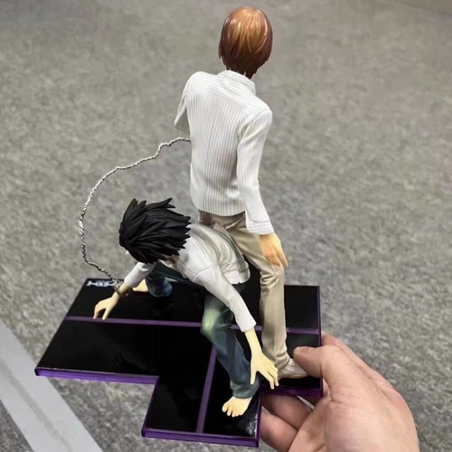 NEW Anime Death Note Figure Light Yagami & L Pvc Model Statue ...