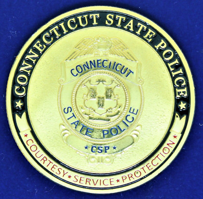 Connecticut State Police Challenge Coin C-33 | eBay