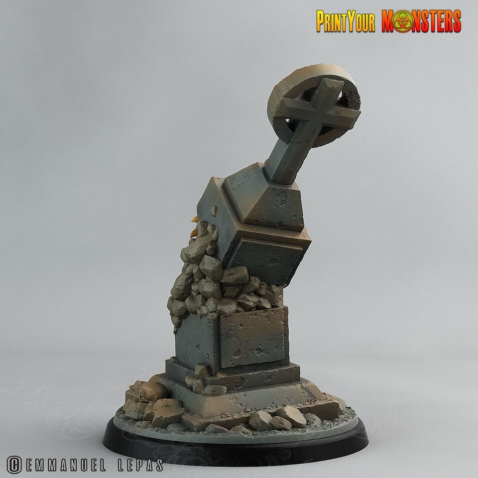 Graveyard mimic Legion Terrain Scenery Tabletop Miniatures 28mm | eBay