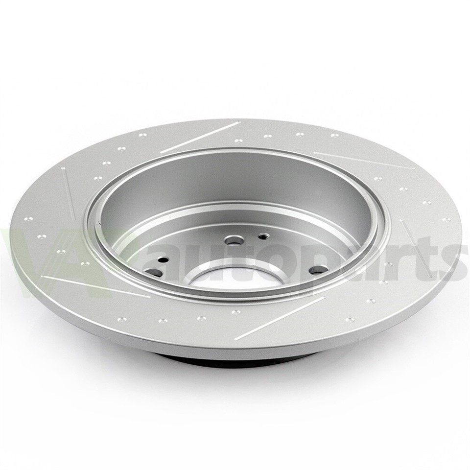 Rear Brake Calipers Rotors And Ceramic Pads Slotted For Honda Element ...