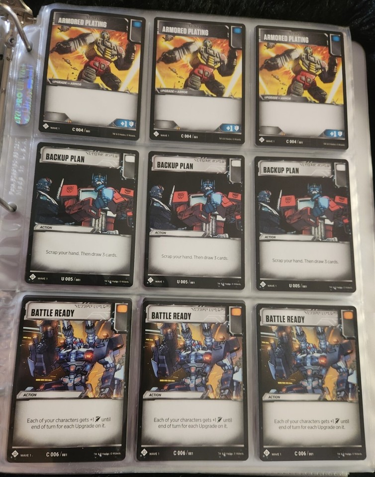 Transformers TCG WAVE 1 LOT-Promos Tandem-All Out Attack-Slipstream ...