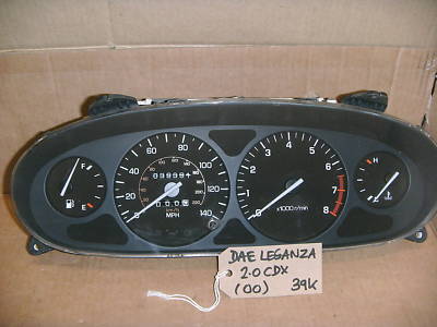 DAEWOO LEGANZA 2000 2.0 CDX SPEEDO INSTRUMENT CLUSTER 96206672 UM | eBay