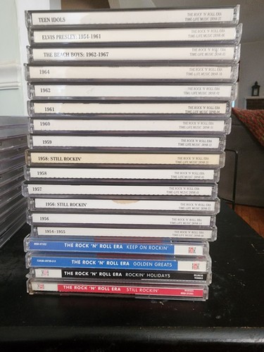 Lot Of 18 Time Life CD’S The Rock ‘N’ Roll Era Pre-owned. See Photos ...