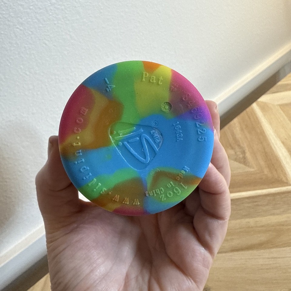 Buc-ee’s Soft Tie Dye Silipint Silicone 16oz Pint Glass Colorful Swirl ...