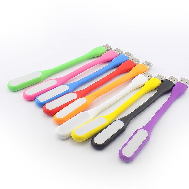 Mini 20x Portable USB 5V LED Reading Lamp Book Night Light Foldable ...